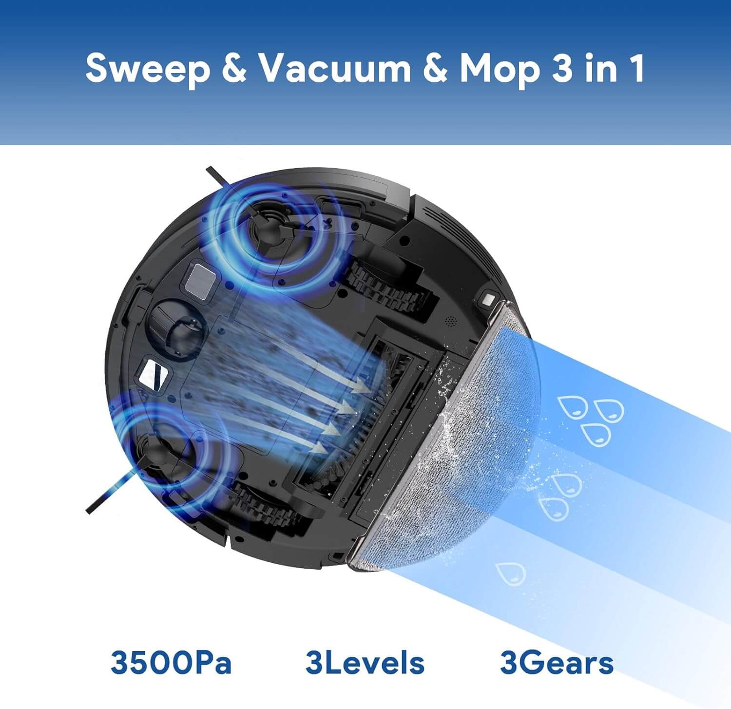 Bagotte BG950 Max Self Emptying Vacuum & Mop – ButlerMe